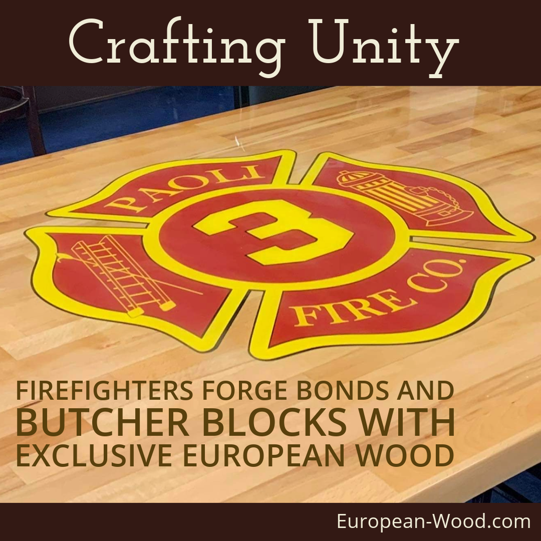 Crafting Unity: Firefighters Forge Bonds and Butcher Blocks with ...
